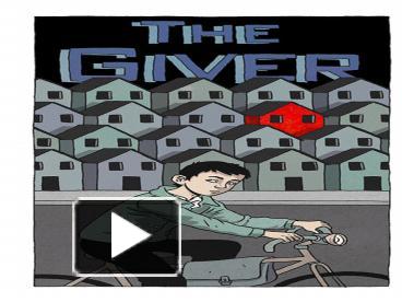 PPT – The Giver comic book (1) PowerPoint presentation | free to ...