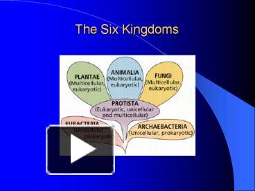 The Six Kingdoms presentation | free to view