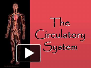 The Circulatory System presentation | free to view