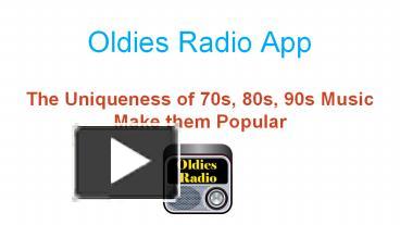 PPT – The Uniqueness of 70s, 80s, 90s Music Make them Popular ...