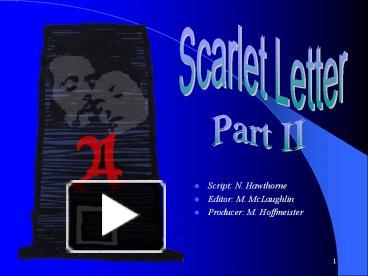 PPT – THE SCARLET LETTER-SETTING PowerPoint presentation | free to view ...