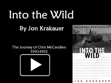 Into the Wild presentation | free to download