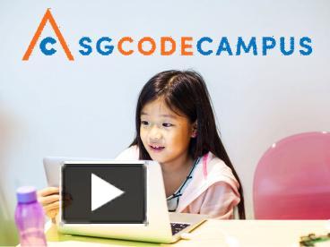 Creative Learning Center Singapore | Sg Code Campus presentation | free to download