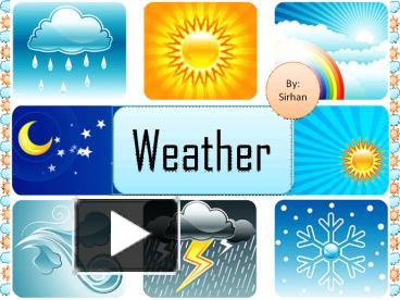 Weather presentation | free to download