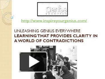 PPT – Genius Learning PowerPoint presentation | free to download - id ...