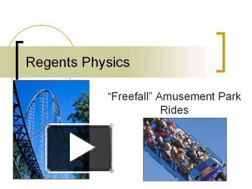 Regents Physics presentation | free to download