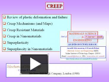 CREEP presentation | free to download