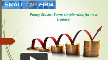 PPT – Penny Stocks: Some simple rules for new traders (1) PowerPoint presentation | free to ...