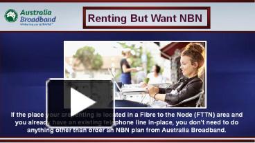 PPT – National Broadband Network (Nbn) PowerPoint presentation | free to download - id: 866764-Y2M2M
