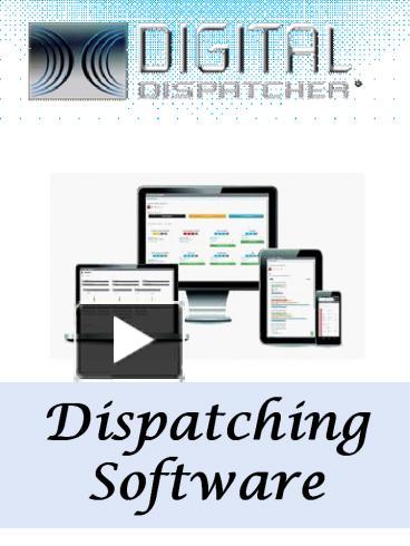 Dispatching Software presentation | free to download