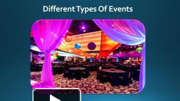 Different Types Of Events presentation | free to download