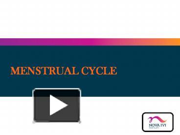 Menstrual Cycle presentation | free to download