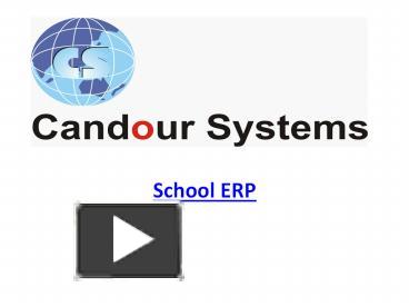 School ERP presentation | free to download