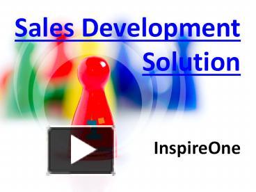 Sales Development Solutions - Sales Training - InspireOne presentation | free to download