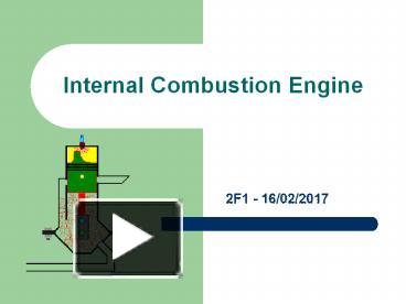 IC ENGINES presentation | free to download