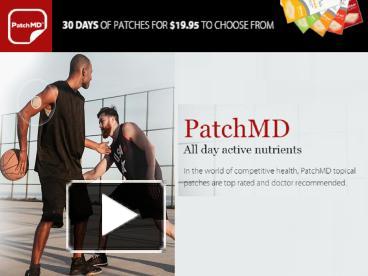 PPT – Iron Plus Topical Patch from PatchMD PowerPoint presentation | free to view - id: 872f68-MDk0M