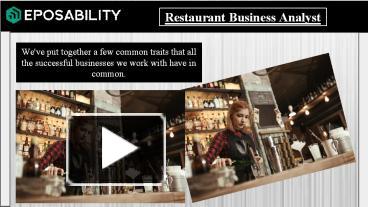 Restaurant Management Consultancy | EPOSability Ltd. presentation | free to download