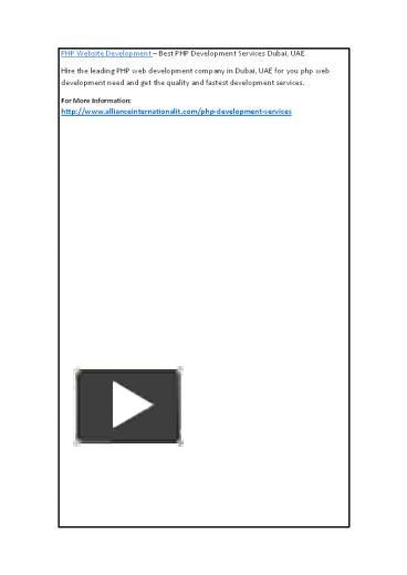 Ppt Php Website Development Powerpoint Presentation Free To