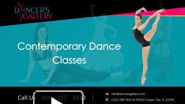 PPT – Dancer's Gallery - Contemporary Dance Classes PowerPoint ...