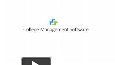 College Management Software MasterSoft presentation | free to download