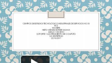 Presentacion TICS (1) presentation | free to download