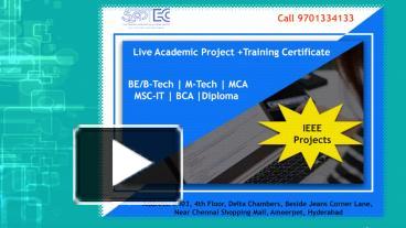 PPT – Final Year VLSI Projects Training in Ameerpet, Hyderabad - ECILECIT PowerPoint ...