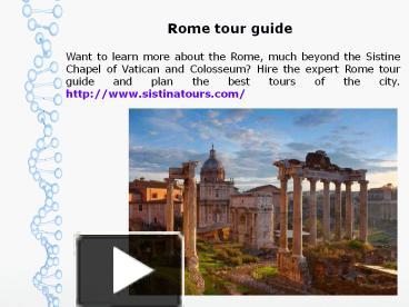 PPT – Rome Tour Guide (2) PowerPoint presentation | free to download ...