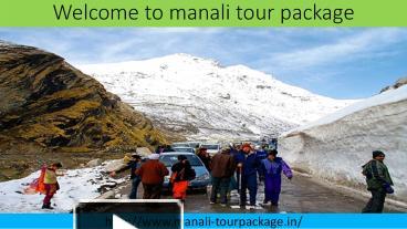PPT – Manali Tour Package - Tour Packages to Manali (10) PowerPoint presentation | free to ...