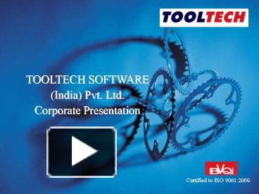 TOOLTECH SOFTWARE presentation | free to view
