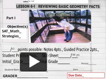 PPT – 6.1_SAT_Math_Reviewing_Basic_Geometry_ PowerPoint presentation ...