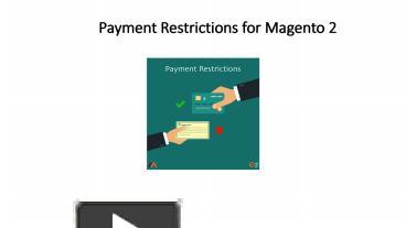 PPT – Magento 2 Payment Restrictions PowerPoint presentation | free to view - id: 8a21ba-ZjFlM