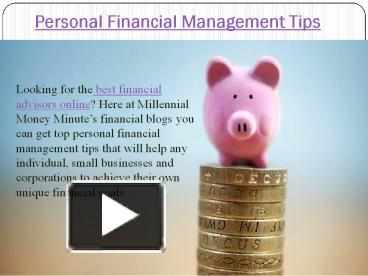PPT – Personal Financial Management Tips | Top personal Finance Blogs ...
