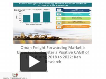 Transport Infrastructure, Road Freight Industry, Sea Freight Market in Oman, Air Freight Cargo ...
