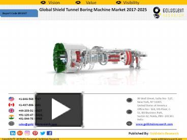 PPT – Shield Tunnel Boring Machine(TBM) Market PowerPoint presentation | free to download - id ...