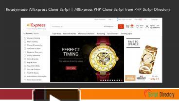 PPT – Find best DHgate Clone | AliExpress PHP Clone Script from PHP Script Directory PowerPoint ...