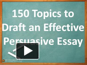 persuasive essay presentation | free to download