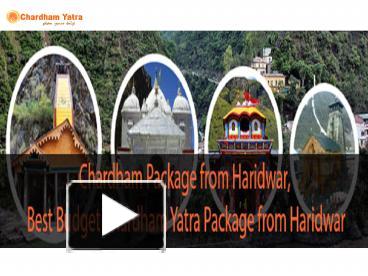 PPT – Chardham Yatra Packages | Chardham Tour Packages PowerPoint presentation | free to ...