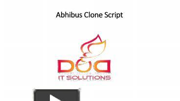 Abhibus Clone Script presentation | free to download