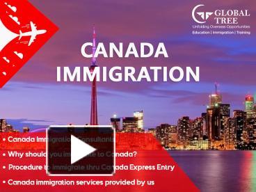 PPT – Canada Immigration Consultant in Hyderabad | Process for ...