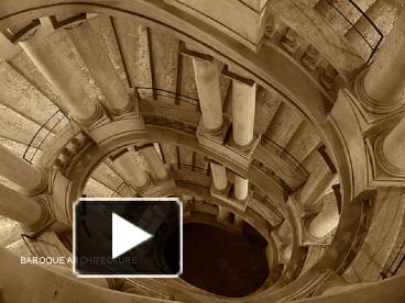 BAROQUE ARCHITECTURE presentation | free to view