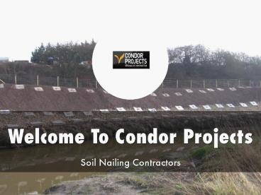 Condor Projects Presentation presentation | free to download