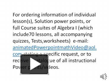 PPT – E:\Alg_1_V_\2.1_V_Square_roots_real_Numbers.pptx PowerPoint ...