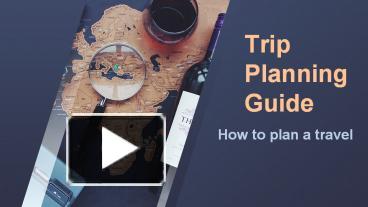 Trip Planning Guide _ How to Plan a Travel presentation | free to download