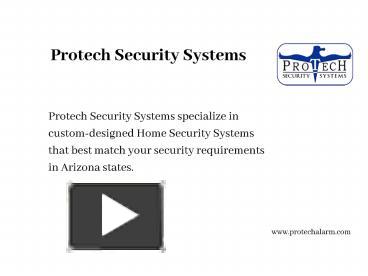 Protech Security Systems presentation | free to download