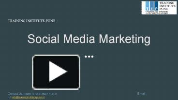 PPT – Introduction to Social Media Markerting PowerPoint presentation ...