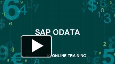 SAP ODATA training guide to have edge over others presentation | free to download