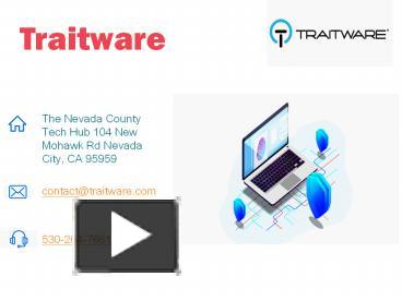 Traitware| Multi & Two Factor Authentication Solutions presentation | free to download
