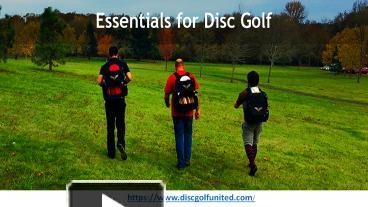 PPT – How to Know the Essentials for Disc Golf? PowerPoint presentation ...