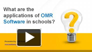omrhome presentation | free to download