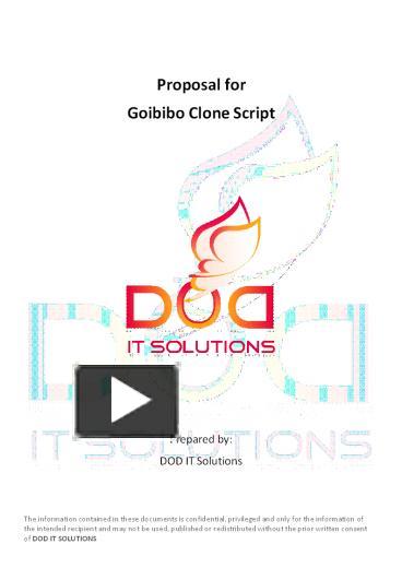 GOIBIBO CLONE SCRIPT presentation | free to download